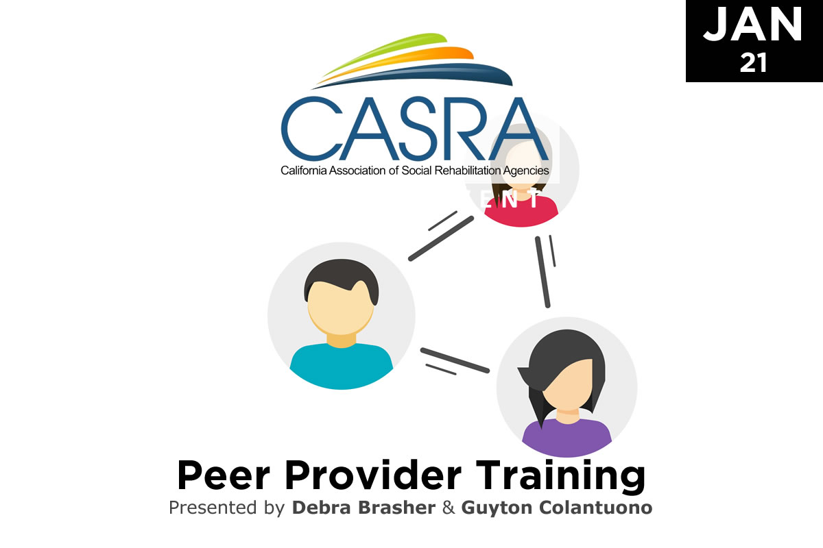California Association of Social Rehabilitation Agencies | CASRA